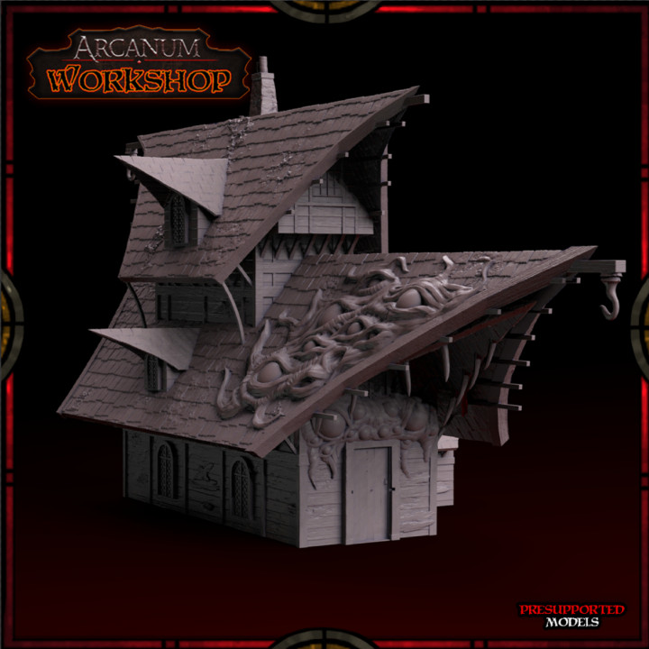 3D Printable House mimic by Arcanum Workshop