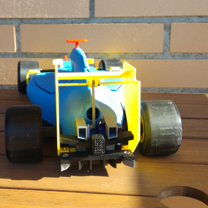 3D Printable OpenRC F1 DRS system by makit