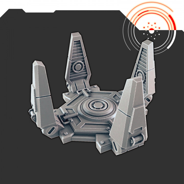 3D Printable Sci-fi Scenery: Transporter, Teleporter, Scanner, and Cryo ...