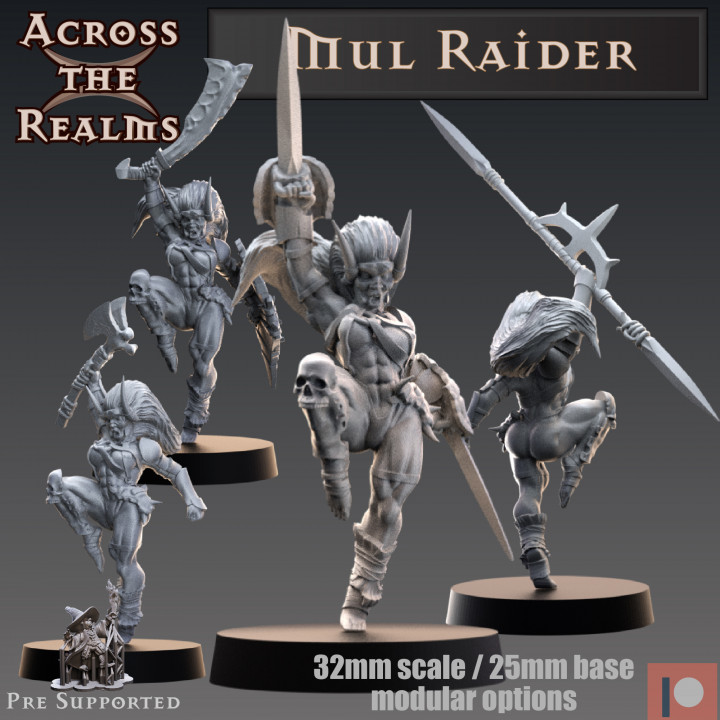 3D Printable Across the Realms - October 2021 Release by Across the Realms