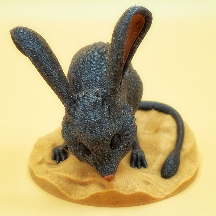 3D Printable Desert Mouse by Jukka Seppänen