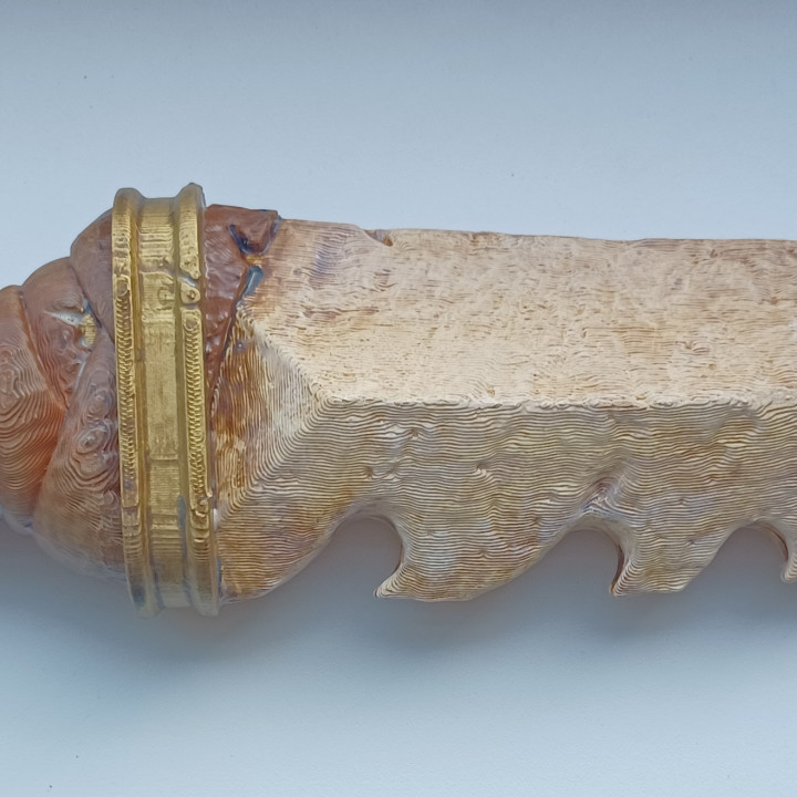 3D Print of Dragon Tooth Dagger by Diona