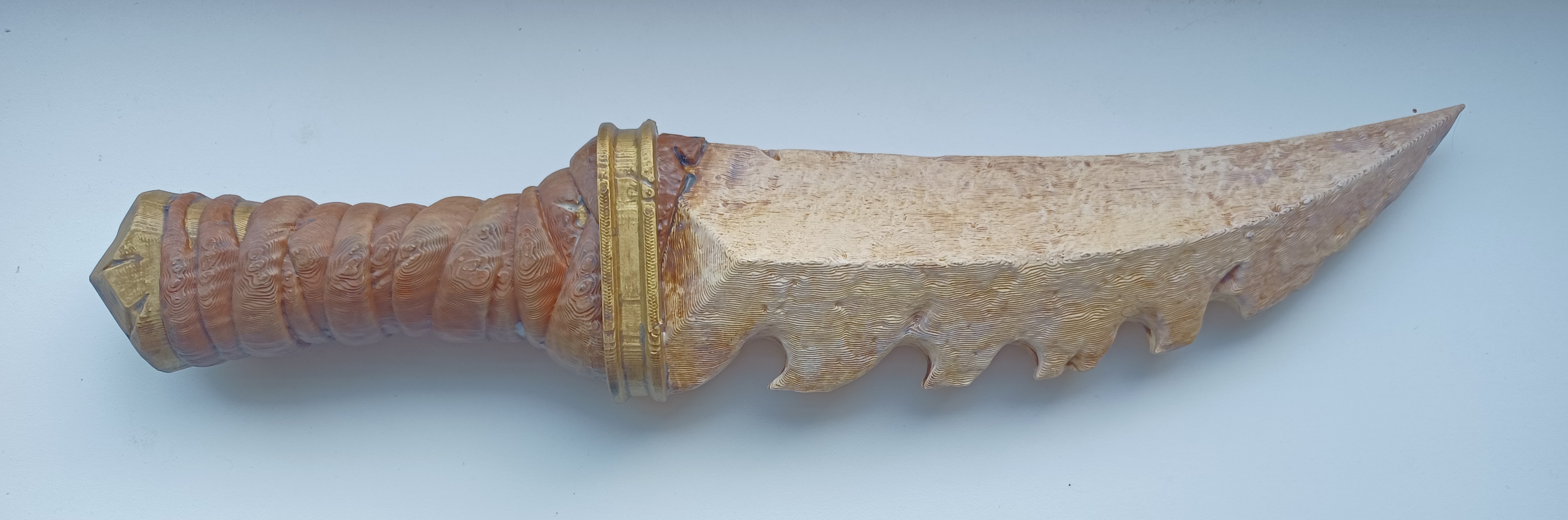 3D Printable Dragon Tooth Dagger by Props&Beyond