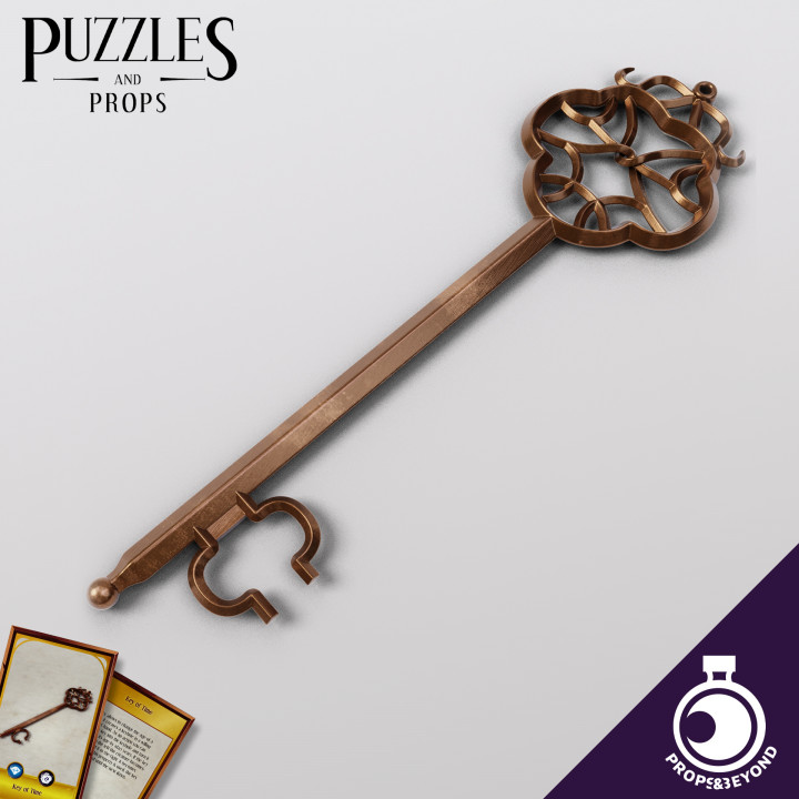 3D Printable Key of Time by Props&Beyond