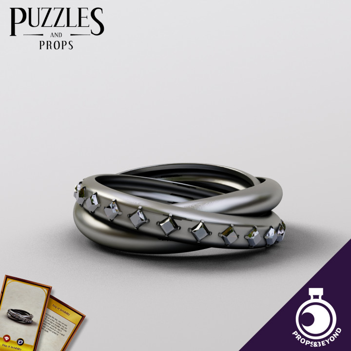 3D Printable Ring of Invisibility by Props&Beyond