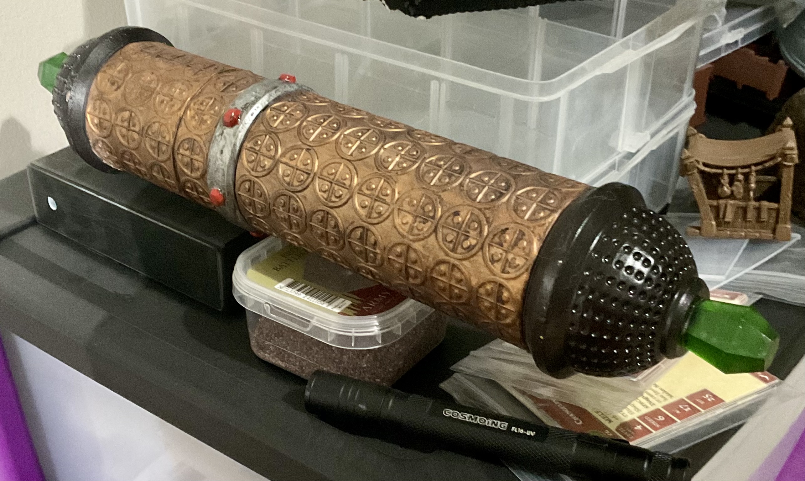 3D Printable Scroll Case - Different Sizes by Props&Beyond