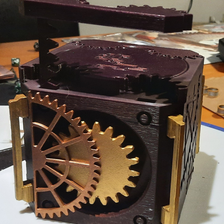 3D Print of Puzzle - The Ticking Labyrinth by Northern Momma
