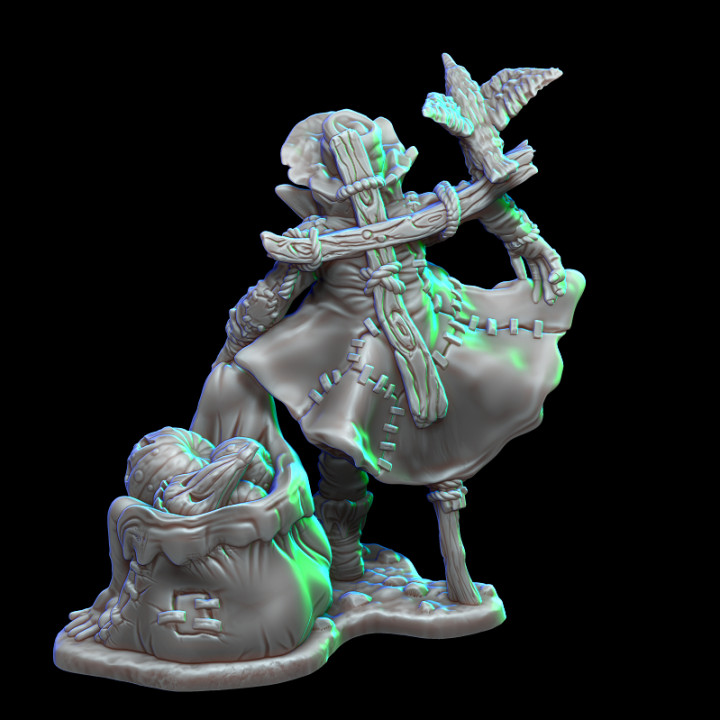 3D Printable Scarecrow by Black Scrolls Games