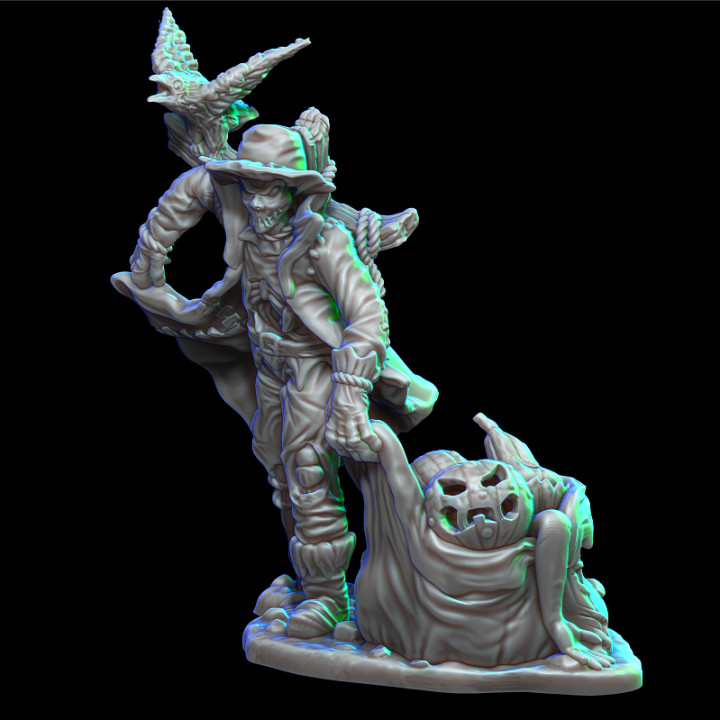 3D Printable Scarecrow by Black Scrolls Games