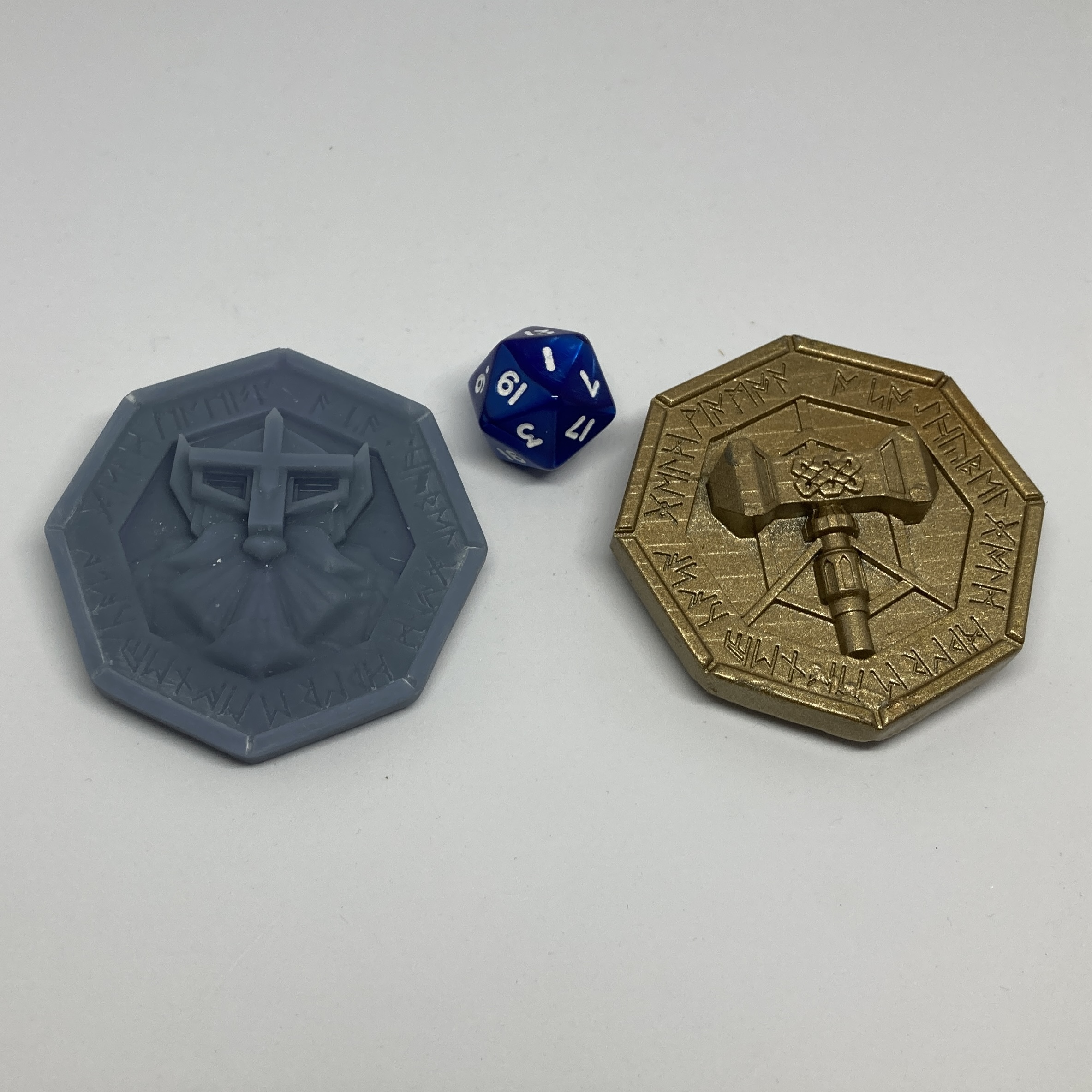 3D Printable Dwarven Coin by Props&Beyond
