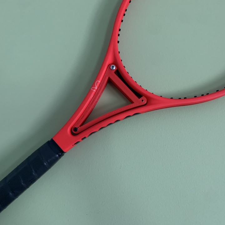 3D Printable Tennis Racquet Holder by a43nigam