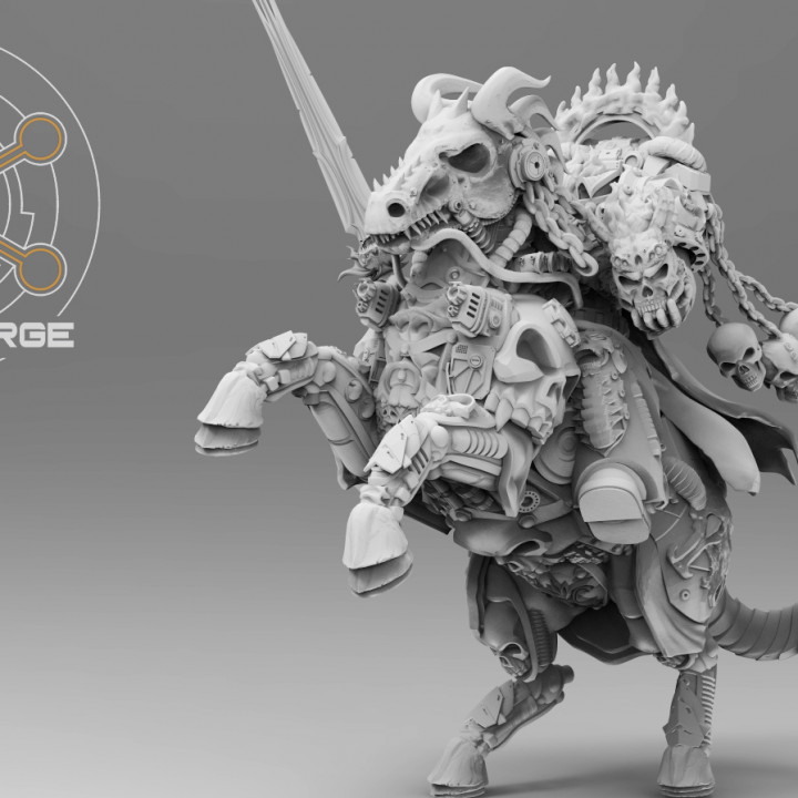 3D Printable Hades Headless Horseman by Atlan Forge