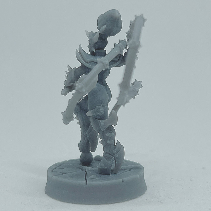 3D Printable Torture officer Whip Queen by Willy Kao