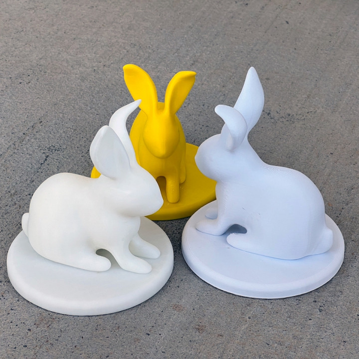 3D Printable Bunny rabbit by Philippe Barreaud