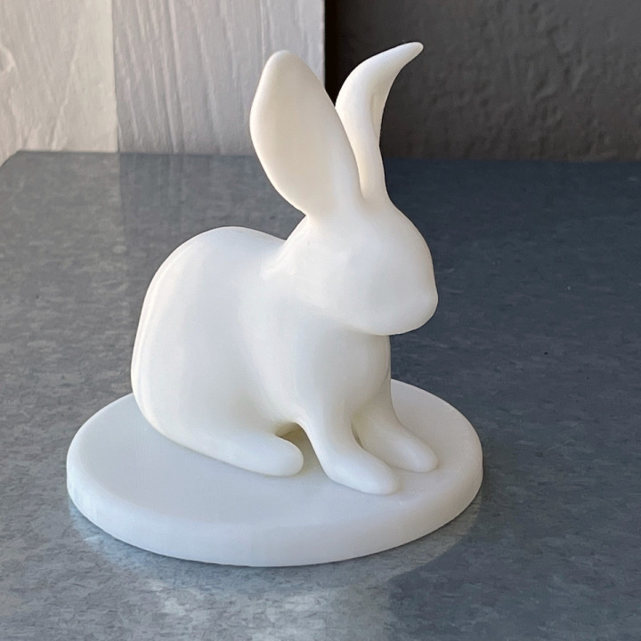 3D Printable Bunny rabbit by Philippe Barreaud