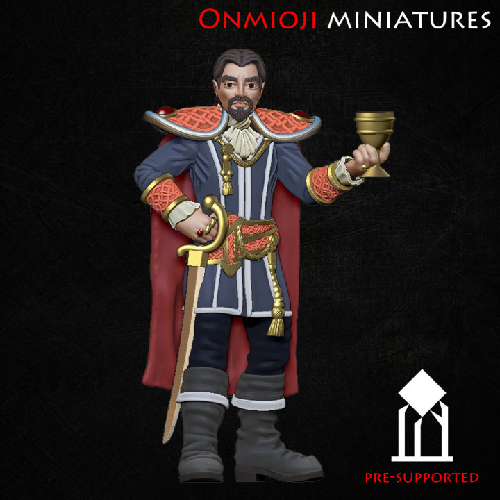 3D Printable Noble lord by Stanislav Kuznetsov