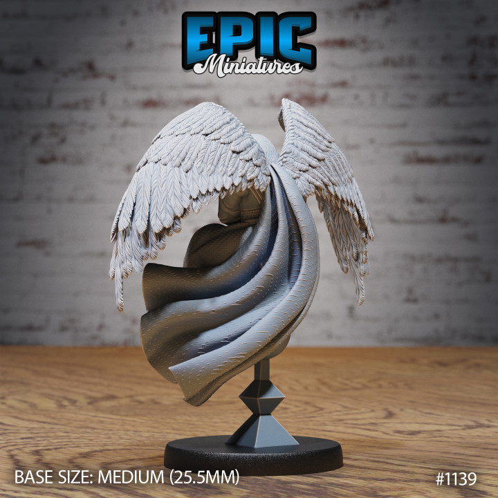 3D Printable Bird Folk Falcon / Flying Birdfolk Race / Classic Avian ...