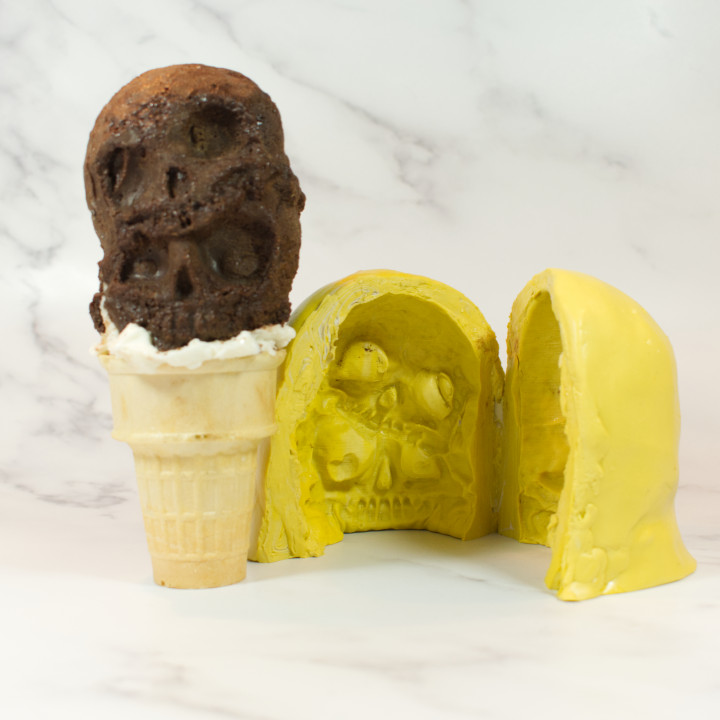 3D Printable I Scream Cone by Tanya Wiesner