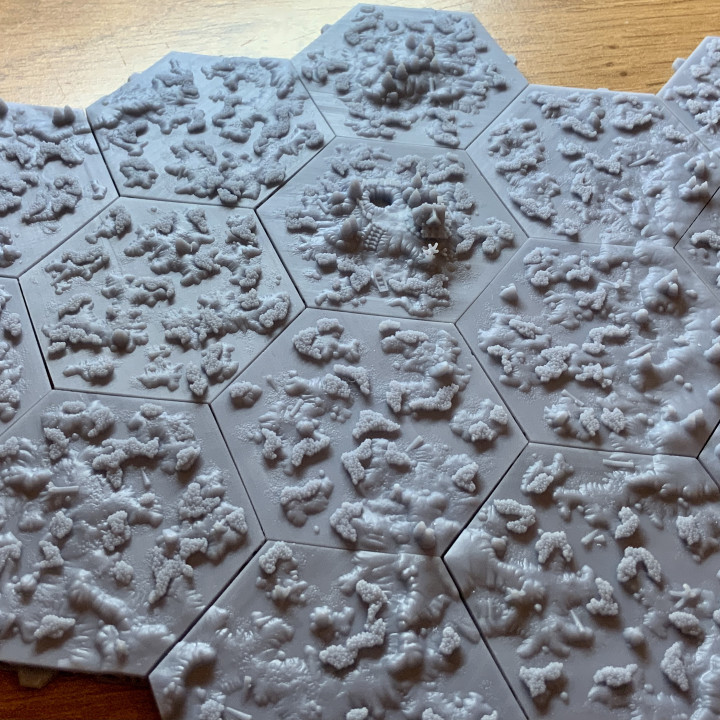 3D Printable Hexton Hills Marshes Set 01 by Hexton Hills