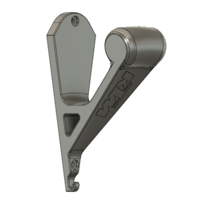 3D Printable helmet hook (81 versions) by Florian Riedel