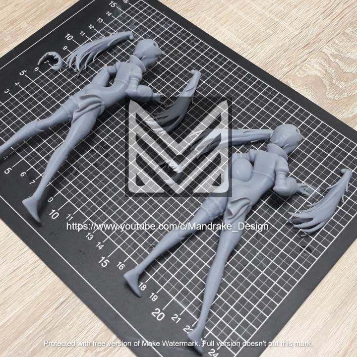 3D Printable Milim Nava - That Time I Got Reincarnated as a Slime by ...