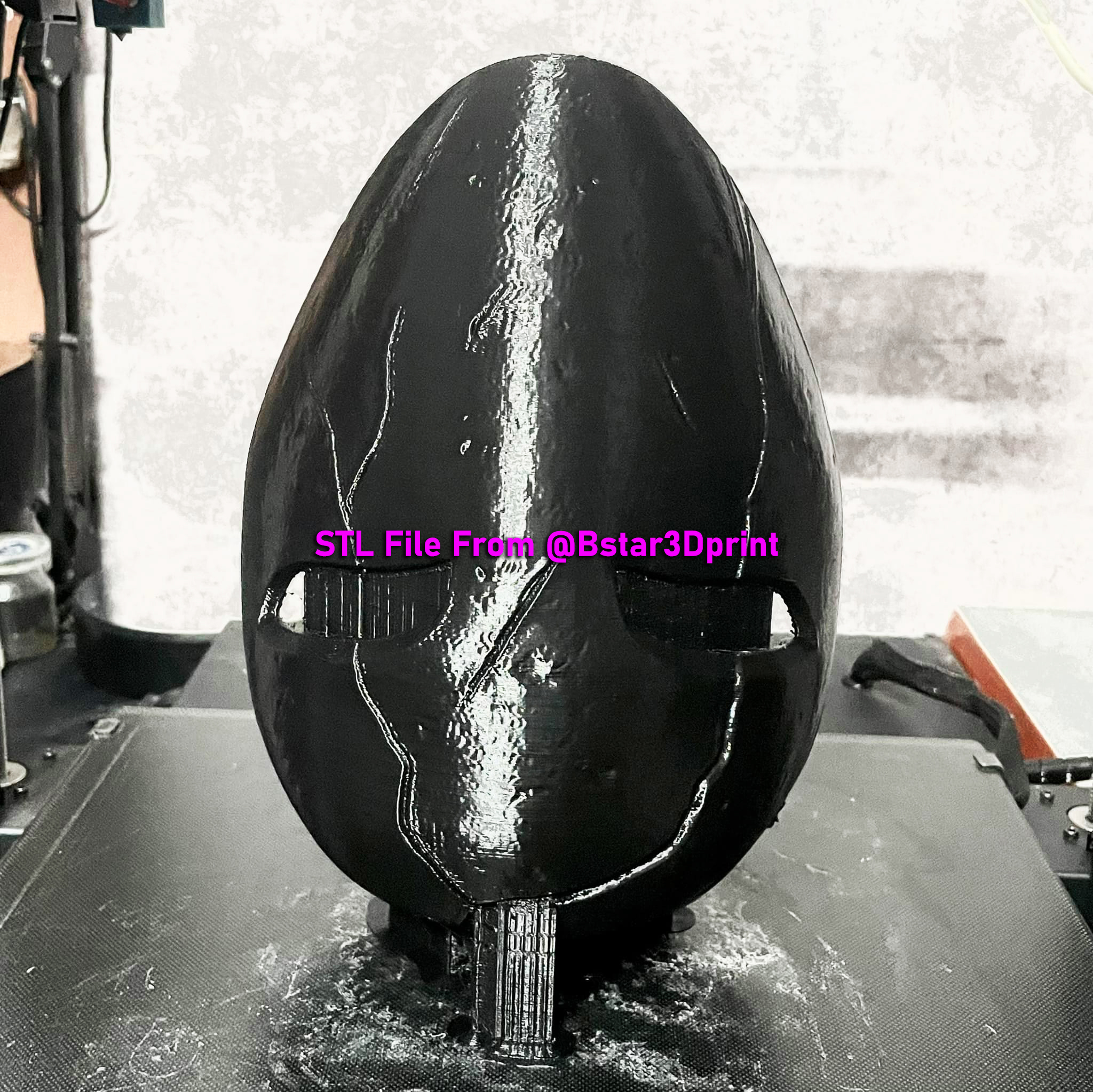 3D Print of Assassin Shadow Mask - High Quality Details - Halloween ...