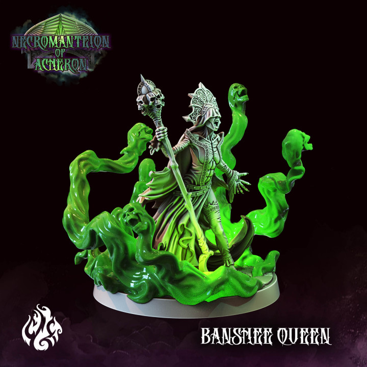 3D Printable Banshee Queen by Crippled God Foundry