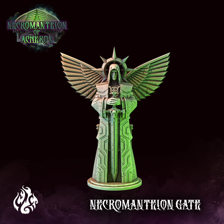 3D Printable Necromanteion Gates by Crippled God Foundry
