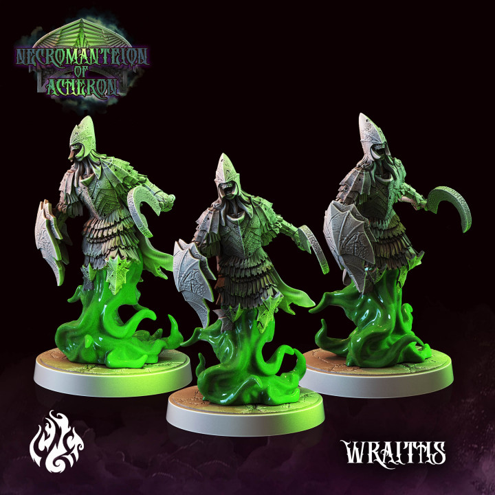 3D Printable Wraiths by Crippled God Foundry