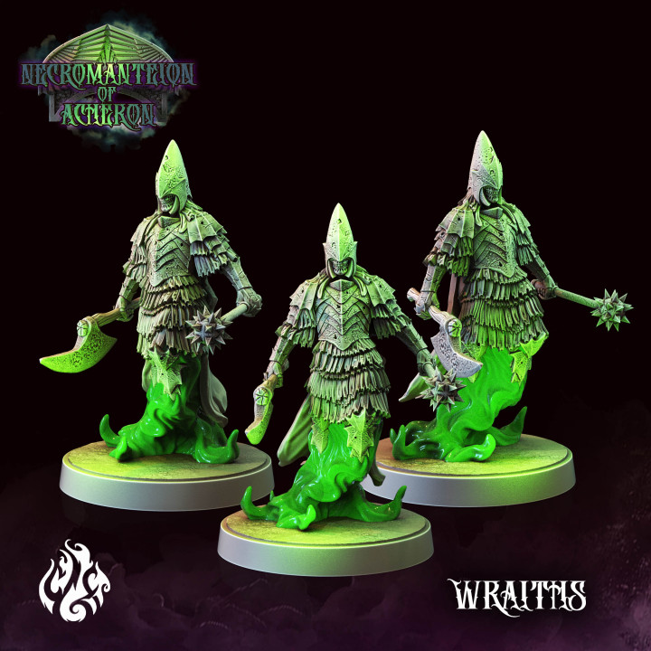 3D Printable Wraiths by Crippled God Foundry