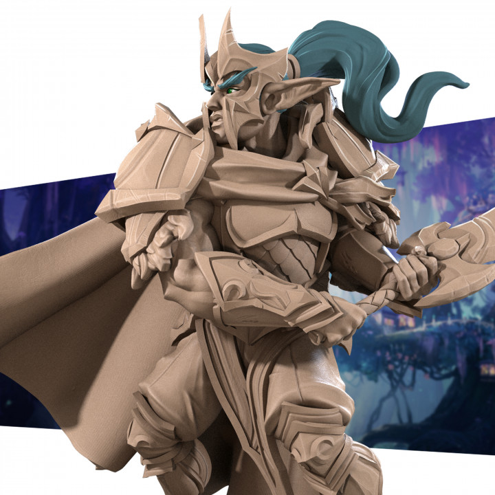 3D Printable Night Elves Pack by Bite the Bullet