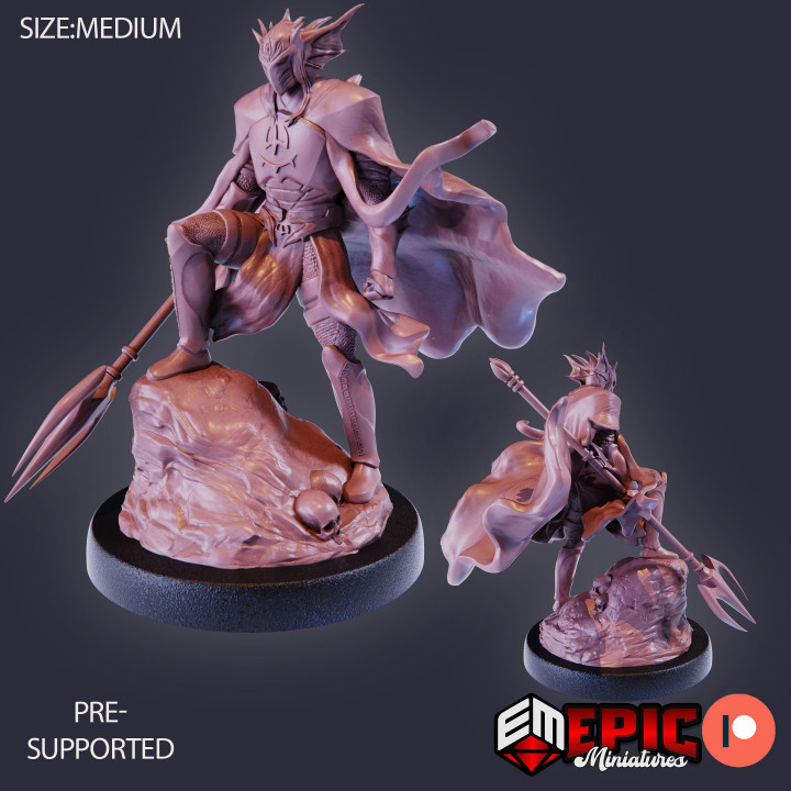 3D Printable Atlantean Knight Set / Underwater Encounter / Sea & Ocean ...