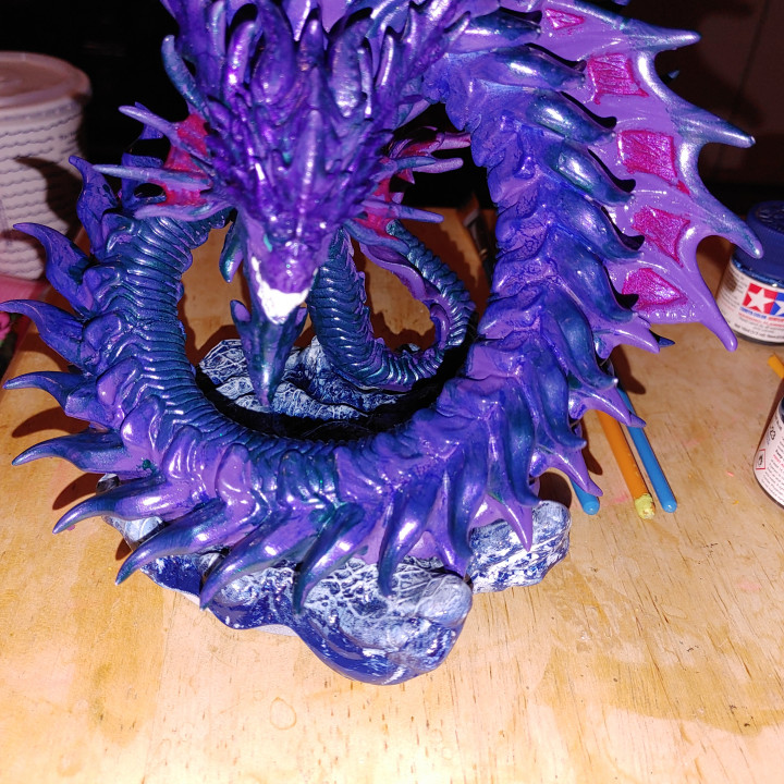 3D Print of Leviathan / Ocean God / Legendary Sea Serpent / Ancient ...