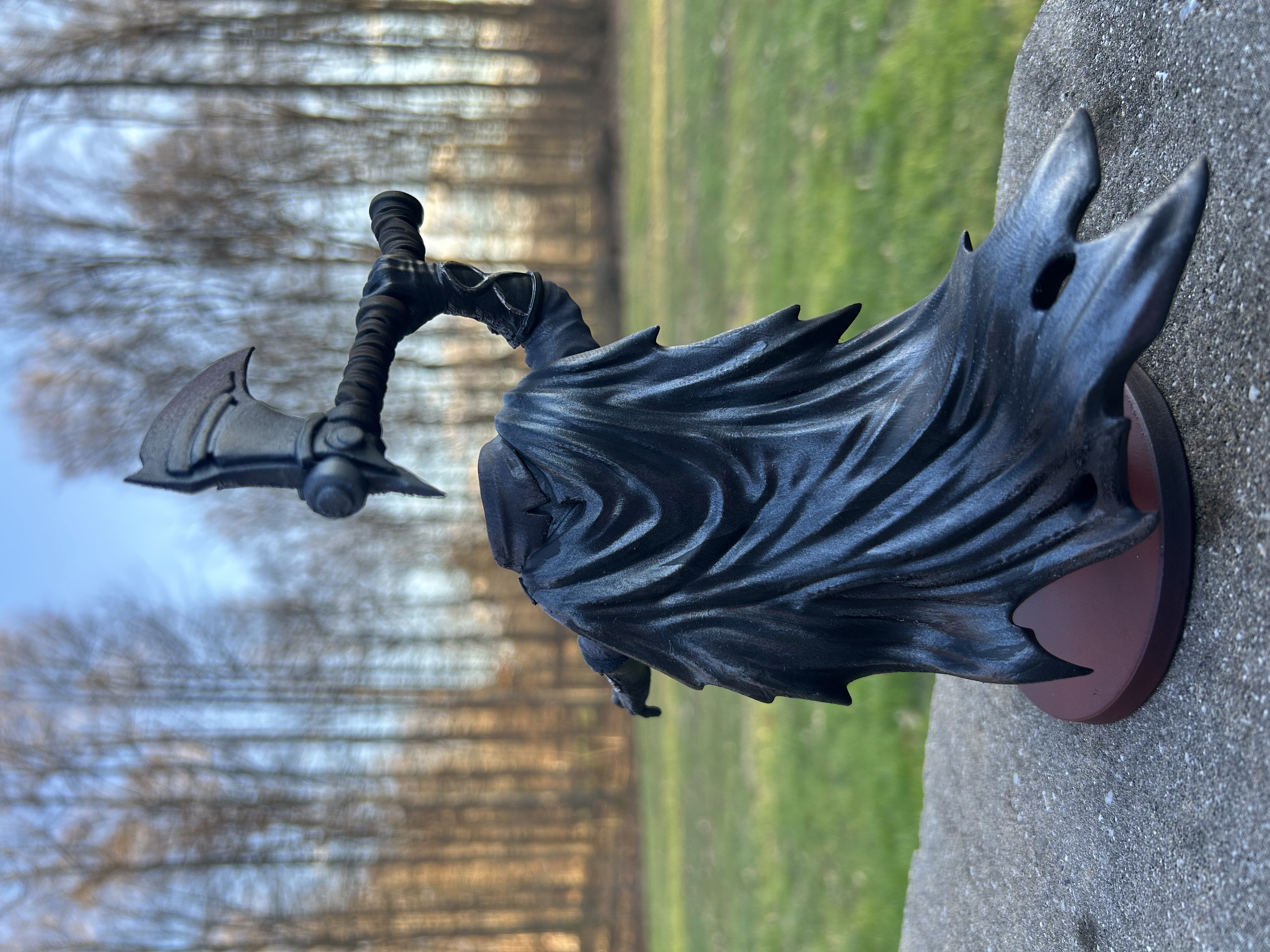 3D Printable Headless Horseman by Comet Lord Miniatures