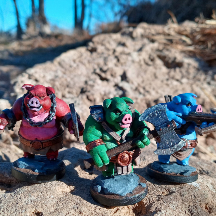 3D Print of Hogs of War Release by PermianQueen