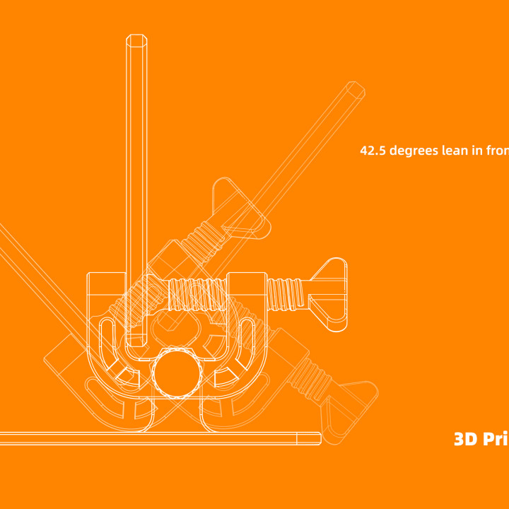 3D Printable Table Clamp by Frank Cheung