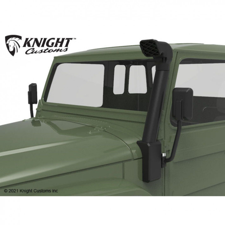 3D Printable Phoenix Side mirrors by Knight Customs