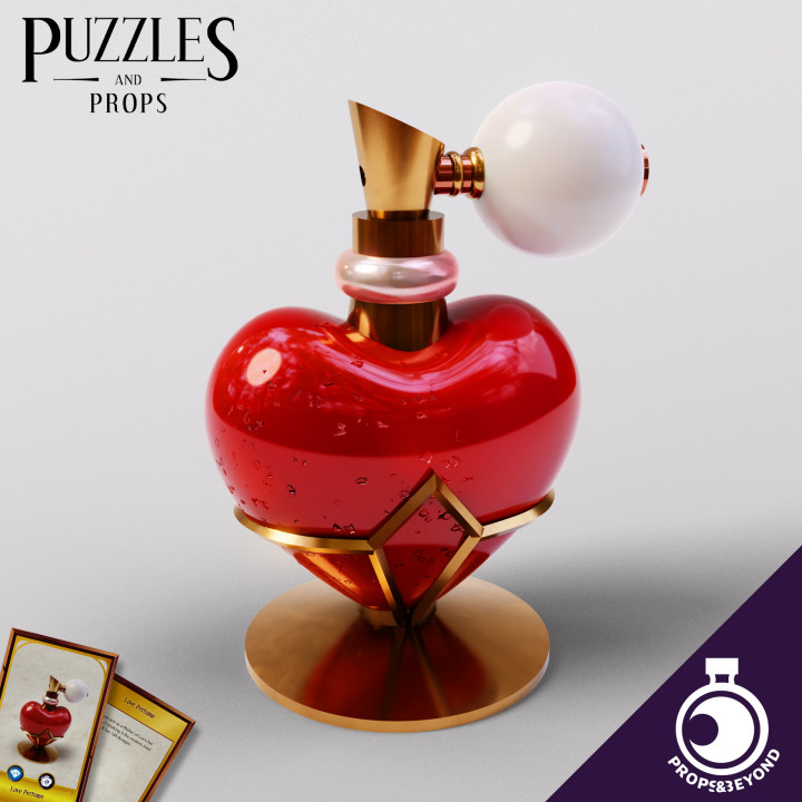 3D Printable Love Perfume by Props&Beyond