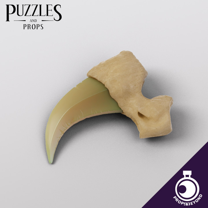 3D Printable Chimera Claw - Monster Trophy by Props&Beyond