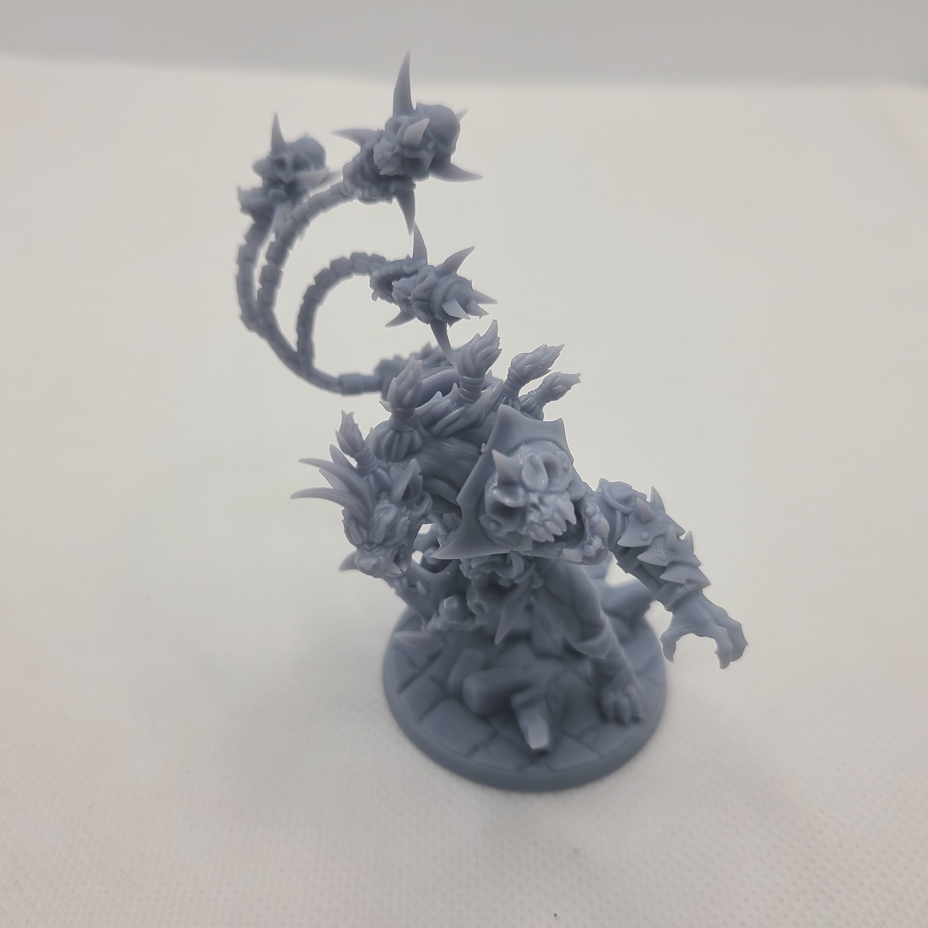 3D Printable Shargat Skulldancer - Bonegnasher Gnolls Hero by Artisan Guild