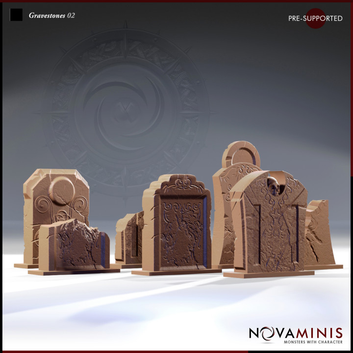 3D Printable Mors Mihi Lucrum: Skeleton Warriors by NovaMinis