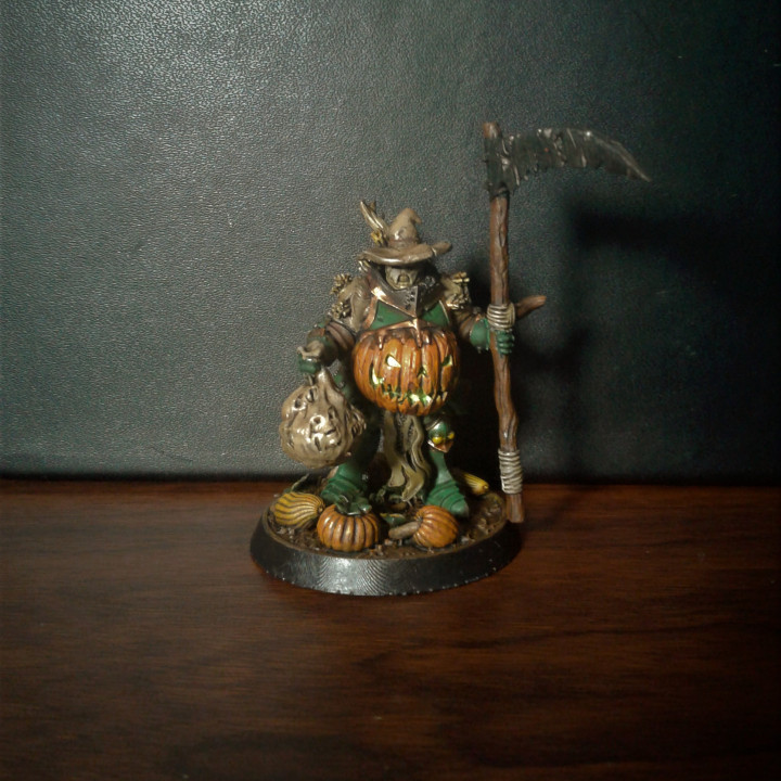 3D Print of Vile Corrupted - The Pumpkin Farmer by Reiku1103