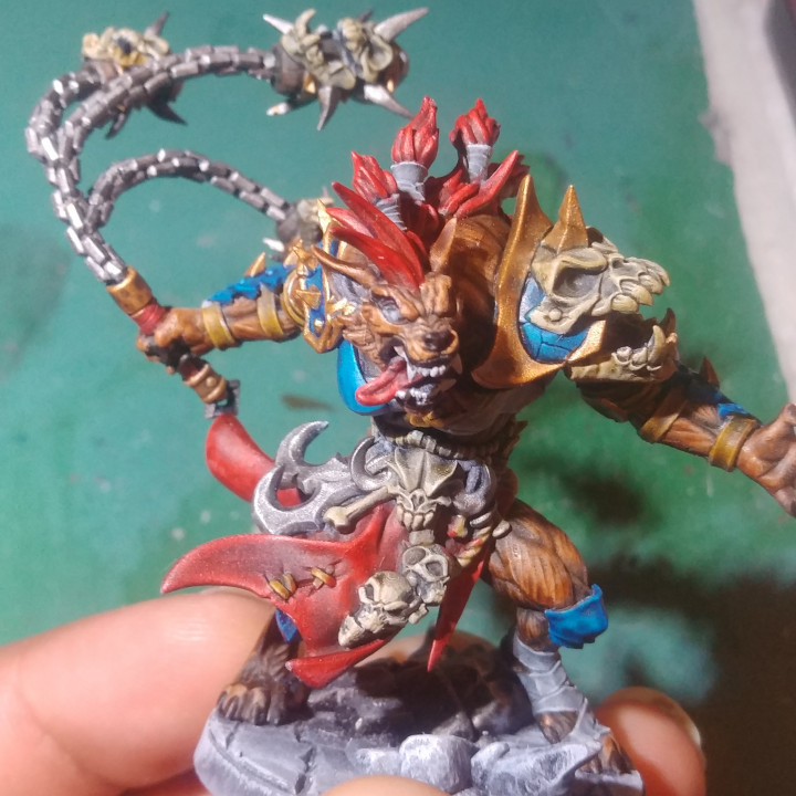 3D Print of Bonegnasher Gnolls (Complete Set - 30) by thesabre74