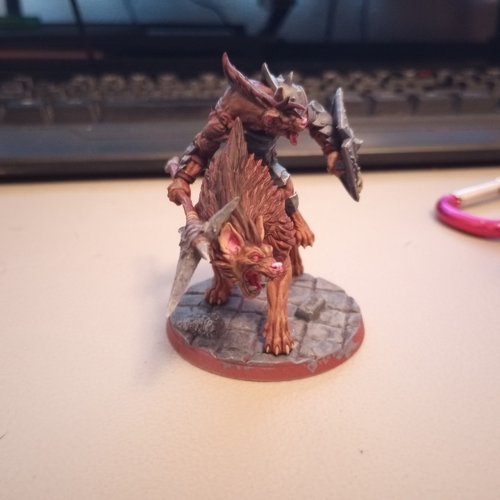 3D Print of Bonegnasher Gnolls (Complete Set - 30) by botud