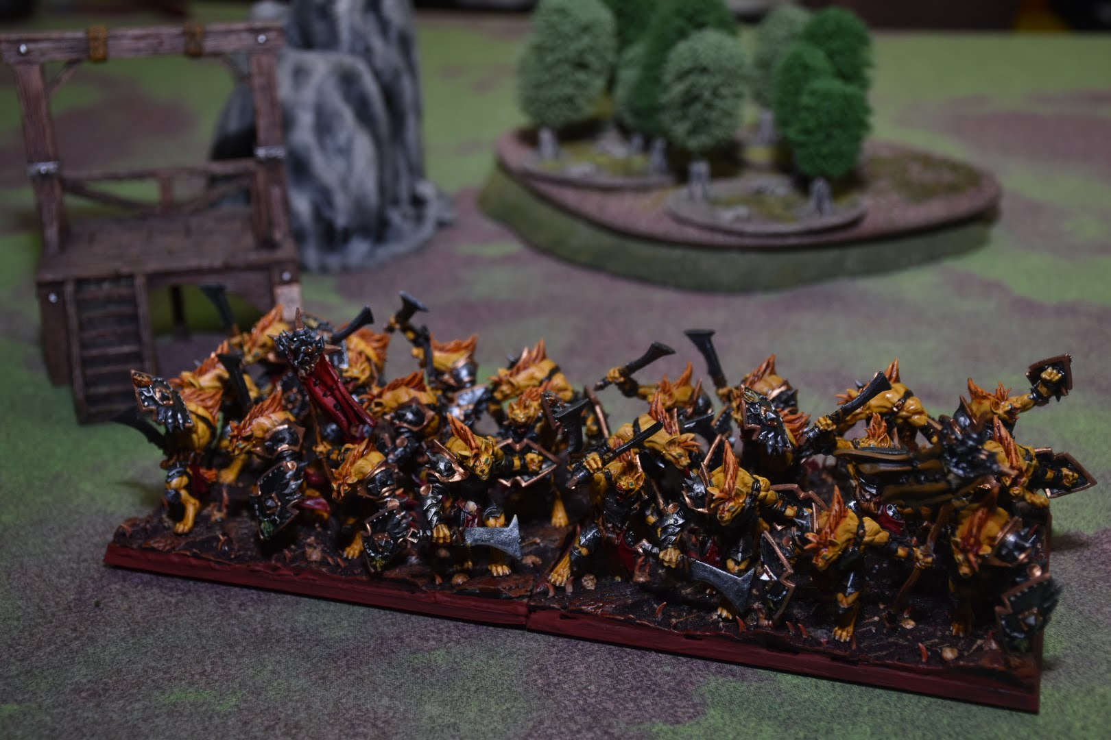 3D Print of Bonegnasher Gnolls (Complete Set - 30) by billguyer