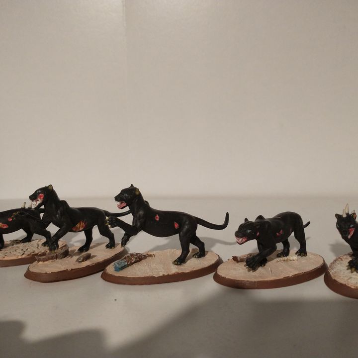 3D Print of Mummified Hunting Beasts by kingobadiah