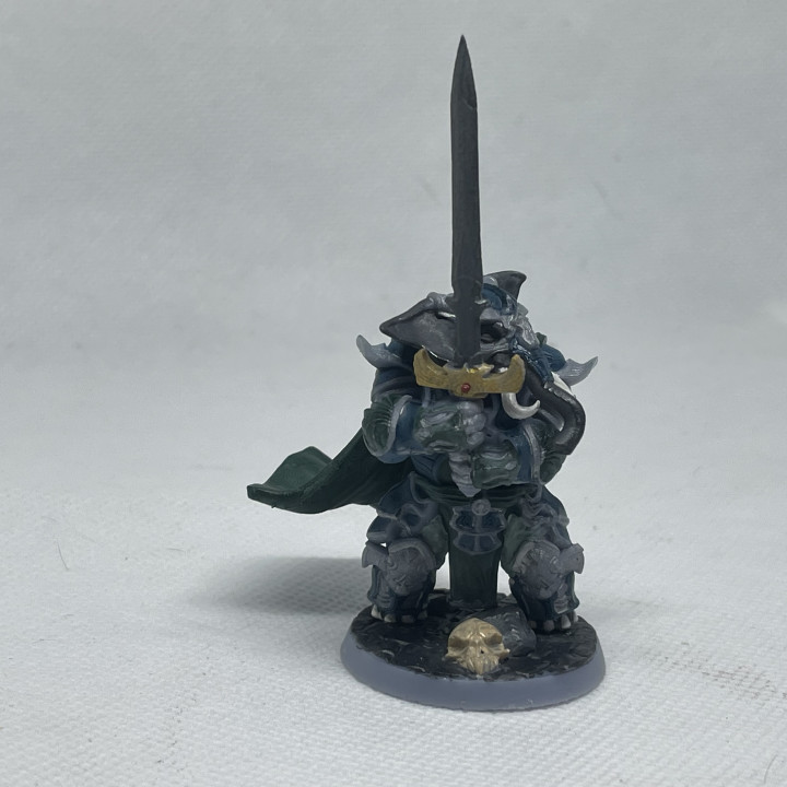 3D Print of Loxodon Paladin by baporter0930