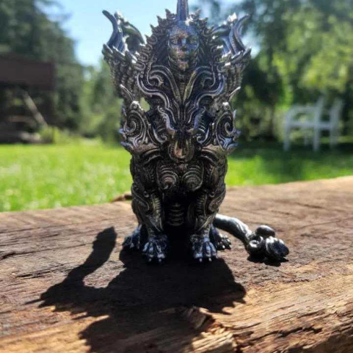 3D Printable Sphinx1 by Zane Rogers