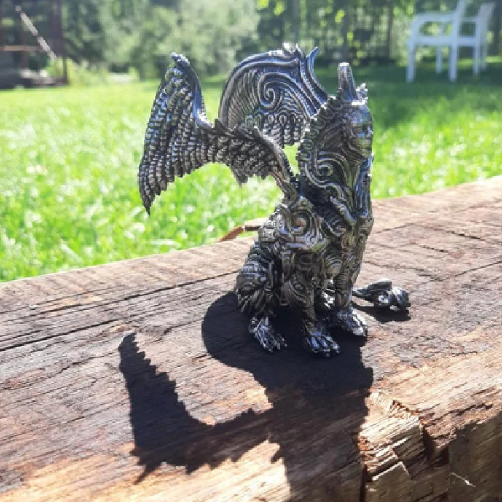 3D Printable Sphinx1 by Zane Rogers