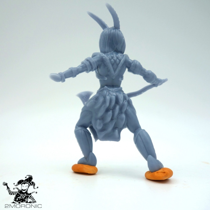 3D Printable Satyra of the Axe – Large Fey Half-Giant (2 inch/50 mm ...